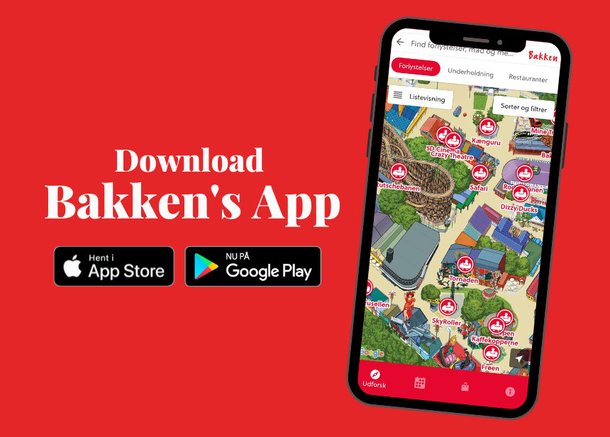 Oversigtskort over Bakken